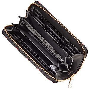 Marvel MV-WLT37 Long Wallet, Black