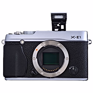 Fujifilm X-E1 16.3 MP Compact System Digital Camera with 2.8-Inch LCD - Body Only (Silver)