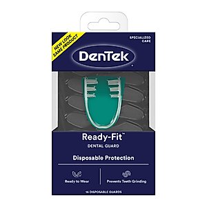 DenTek ReadyFit Disposable Dental Guards BPA Latex Free, 16 Count