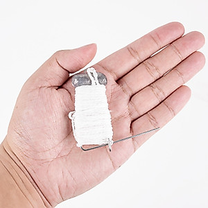 A1FISHER 3Packs Crab Throw Line Length 30FT/9.14M with 4OZ Lead Weight