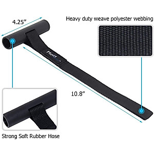 Quick Hood Loops, Mind and Action Kayak Tie Down Anchor Straps, Canon Transport Accessories for Car Hoods and Trunks (2 Pack)