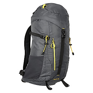 Mountain Warehouse Phoenix 35L Backpack - Travel Rucksack, Raincover Grey