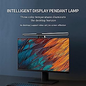 XINBAOHONG Screenbar E-Reading LED Computer Monitor Light Task Lamp, Gaming Lights, USB Powered Office Lamp with Backlight, Adjustable Brightness/Color Temperature Reading Light