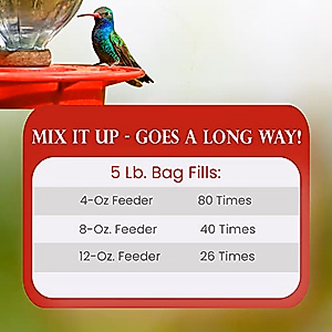 Hummingbird Market Hummingbird Nectar - Clear Powder w/ 3 Hydrating & Energizing Sugars, 5 Lb