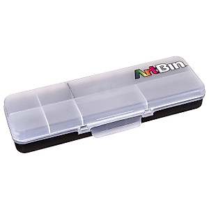 ArtBin 6880AB Sketch Pac Small Art & Craft Organizer, [1] Plastic Storage Box, Divided Translucent Lid