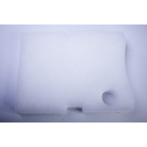 LTWHOME White Fine Filter Media Fit for Hydor Professional Canister Filter 450/600 (Pack of 12)