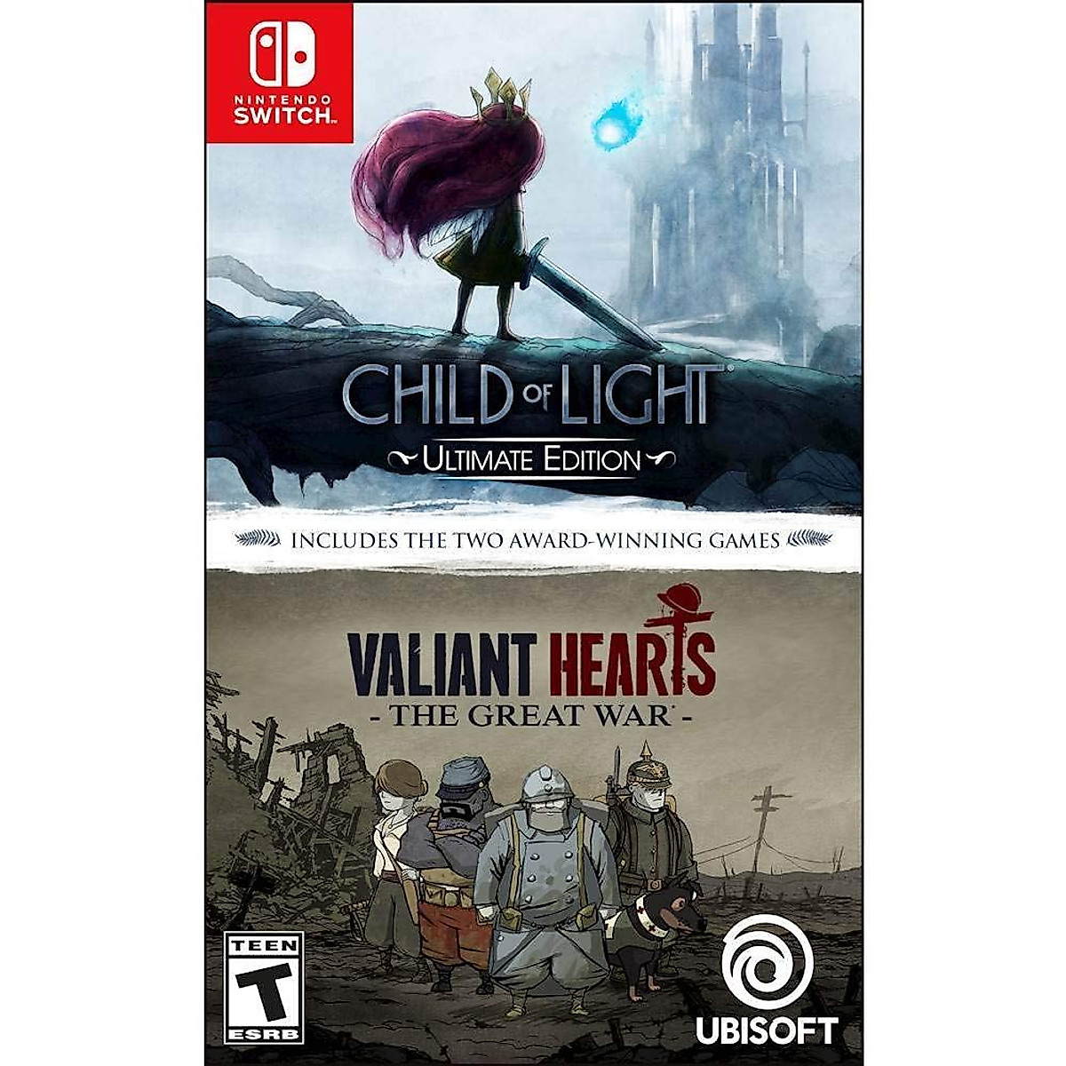 Child of Light Ultimate Edition + Valiant Hearts: the Great War - Nintendo Switch