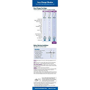 Culligan US Change Sink Drinking Water System with Dedicated Faucet and Premium Filter, EZ-4 (Best Filtration), Chrome