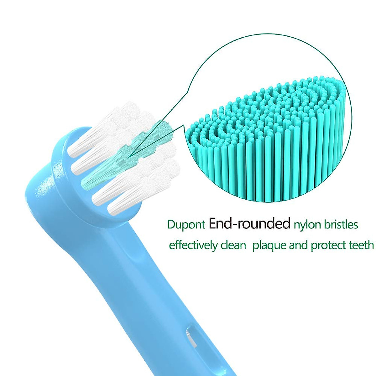 VINFANY 8PCS Toothbrush Head for Oral b,Replacement Toothbrush Heads Compatible for Braun Electric Rechargeable Toothbrush, for Vitality 3D All 8 Pack