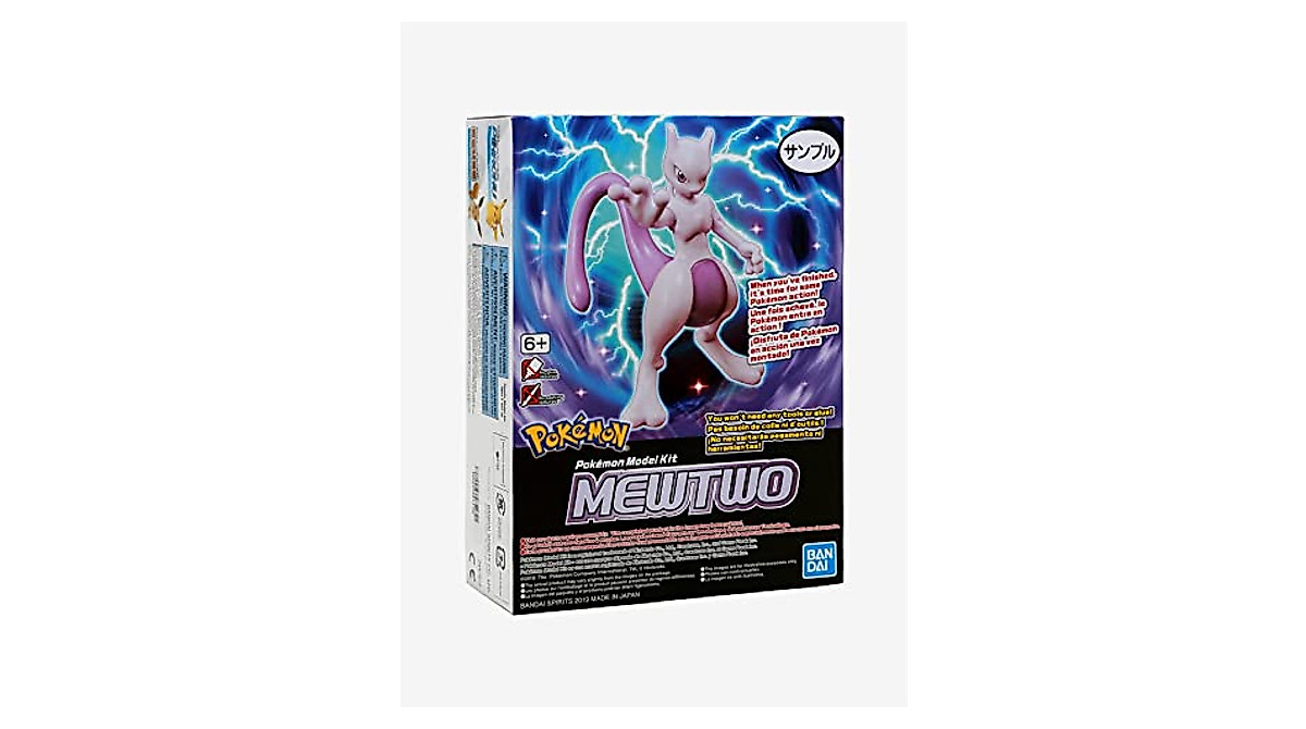 Bandai Spirits Pokemon Mewtwo Model Kit - Build Your Own