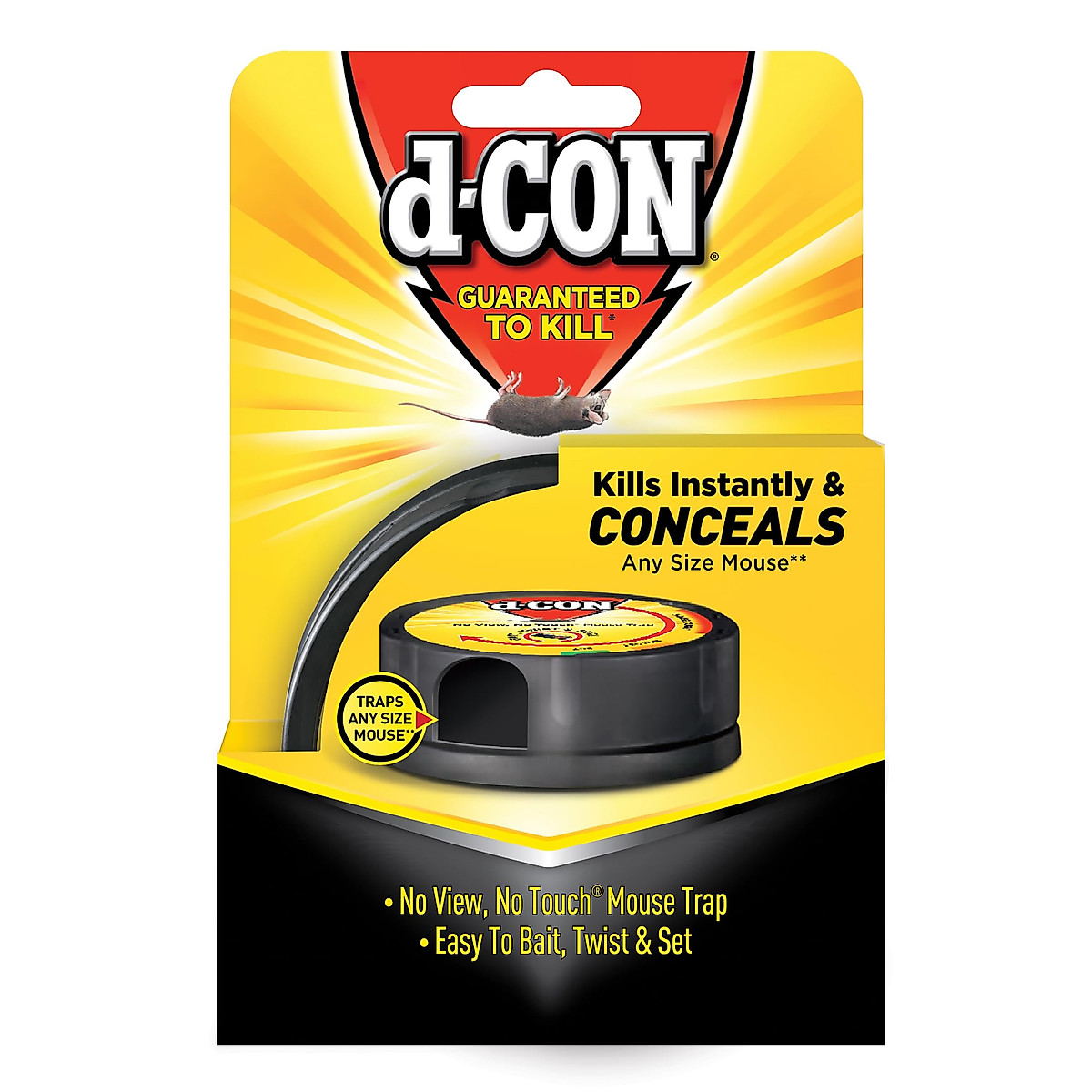 D-Con No View, No Touch Covered Mouse Trap