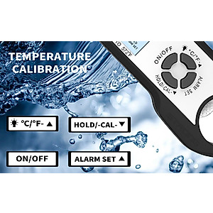 Neoikos Digital Meat Food Thermometer - 2~3S Instant Read Cooking Thermometer, Backlight, Built-in Magnet, Calibration, Foldable Probe for Kitchen Deep Fry BBQ Grill Roast Turkey
