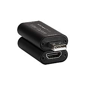 Kanex Pro 4K USB 2.0 Gaming Capture Dongle for Xbox, Playstation 4, Computer Gaming, Streaming, Capture, and Sharing (CON-GAMECAP)