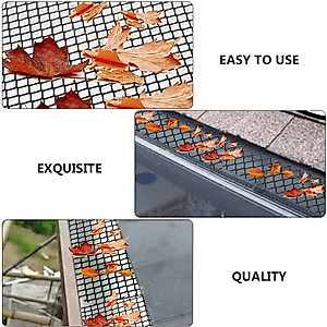 1 Set Anti-falling Net Mesh Netting Protecting Netting Gardening Nets Sink Nets Plastic Eaves Net Anti Leaf Protection Net Gardening Mesh Plastic Net Mesh Protective Nets