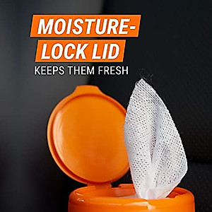 Armor All Car Glass Wipes, Auto Glass Cleaner for Film and Grime, 30 Count