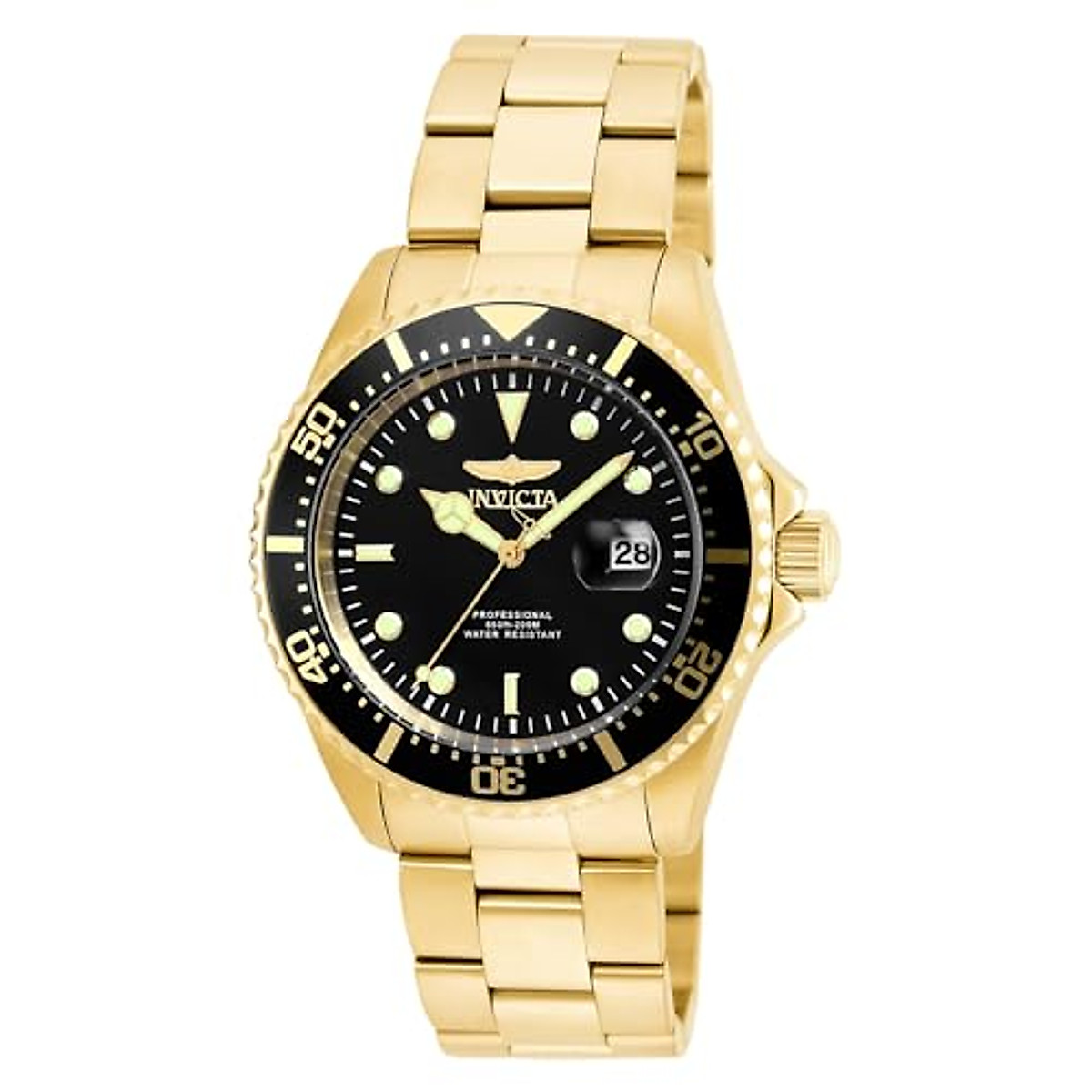 Invicta Men's 'Pro Diver' Quartz Stainless Steel Casual Watch (Model: 22062)