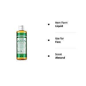 Dr. Bronner’s Pure-Castile Liquid Soap (8 oz, Almond)