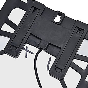 6W 12V Solar Panel Charger, 137x210mm/5.4x8.3in Polysilicon Tablet Generator DC5521 Output Lightweight Low Light Efficiency Convenient for Emergency Lights