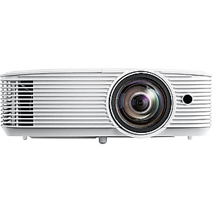 Optoma GT1080HDR Short Throw Gaming Projector | Enhanced Gaming Mode for 1080P 120Hz Gaming at 8.4ms | 4K UHD Support | Play HDR for 4K and 1080P | High 3800 lumens for Day & Night Gaming, White