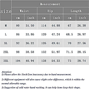 LVCBL Mens 3/4 Linen Capri Pants Elastic Waist Casual Loose Baggy Harem Pants Khaki M