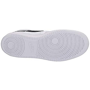 Nike Men's Court Vision Mid Sneaker, White/Blackwhite, 7.5 Regular US