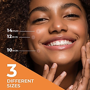 PatchRx Acne Patches (120 Count) with Hydrocolloid Only, Hydrocolloid Pimple Patches for Face - Zit Patch Acne Dots - Acne Patches - Pimple Patch with 3 Size Acne Stickers