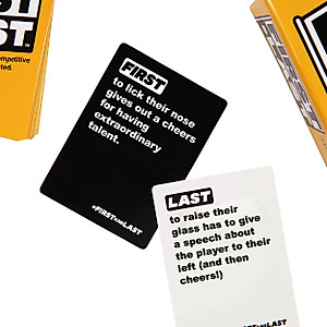 WHAT DO YOU MEME? First & Last - The Competitive Drinking Game for Adults by Buzzed