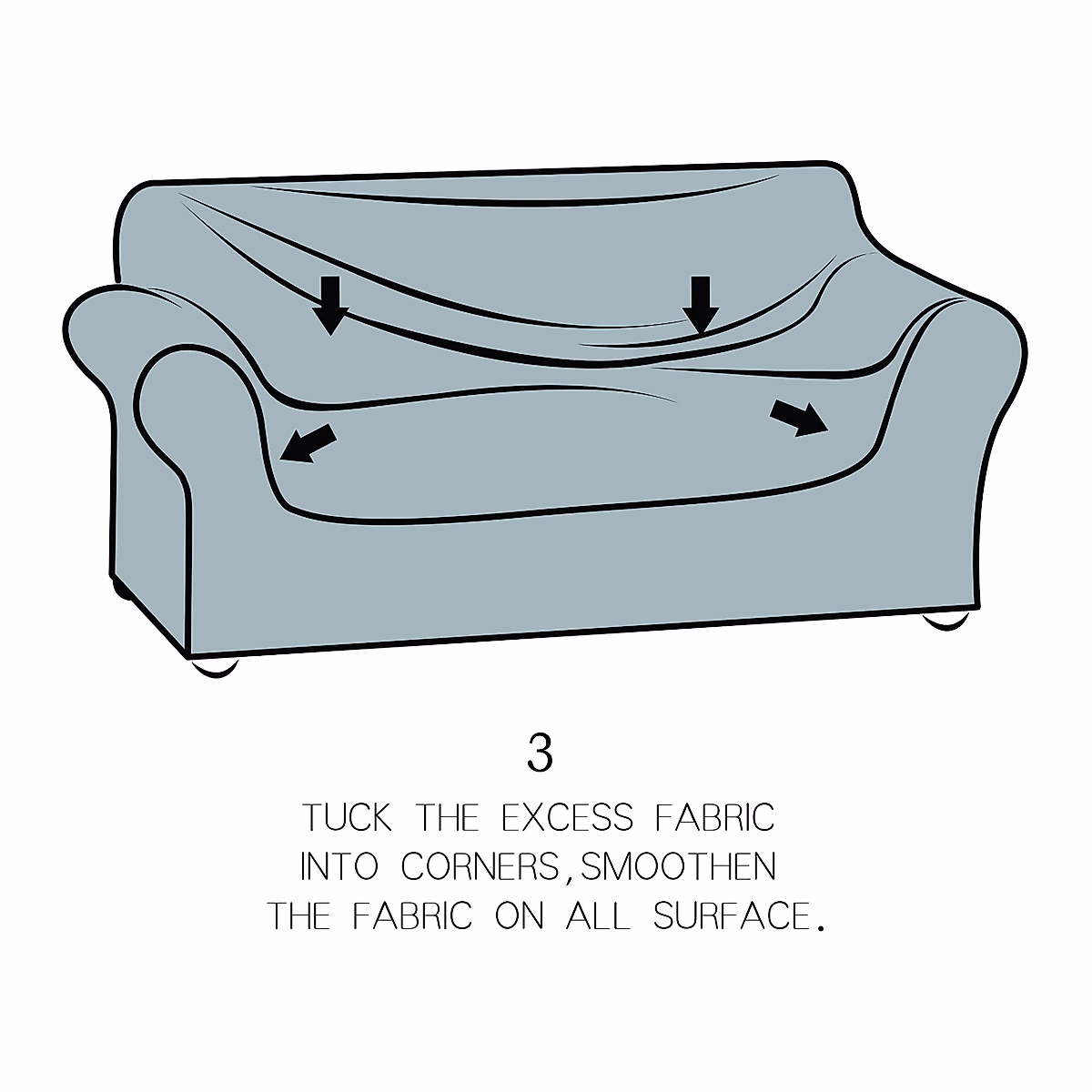 1 Piece-Love Seat/2 Seater Sofa Slipcover Polyester Spandex Jacquard Fabric Stretchable Home Motel Resort Rentals and Commercial use, Fits Back of Furniture from 57 to 70 inch Wide, Coffee Color