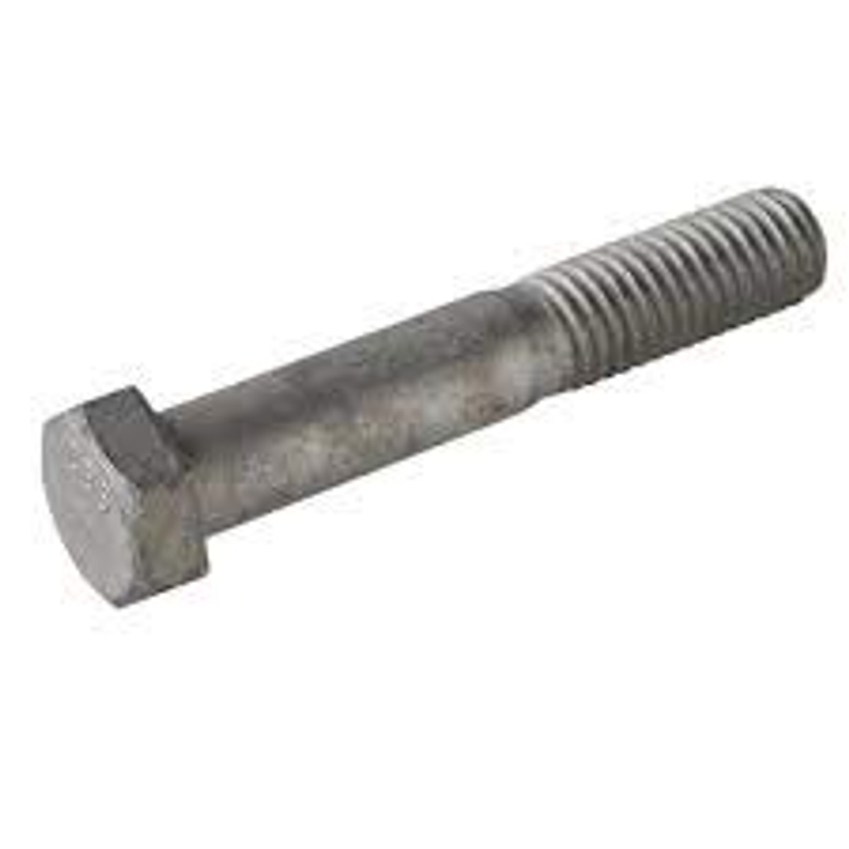 1/2"-13 x 9-1/2" Hot Dipped Galvanized Hex Bolt, Grade A, Partial Thread, Quantity 25 - by Fastener Depot, LLC