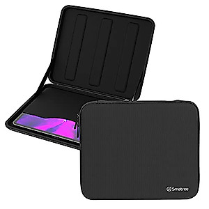 Smatree 12.9 inch Tabelt Sleeve Case for 12.9-inch New iPad Pro 2021-2018 with Magic Keyboard, Apple iPad Pro 12. 9 Bag, iPad Pro 12.9 Sleeve with Magic Keyboard,Black