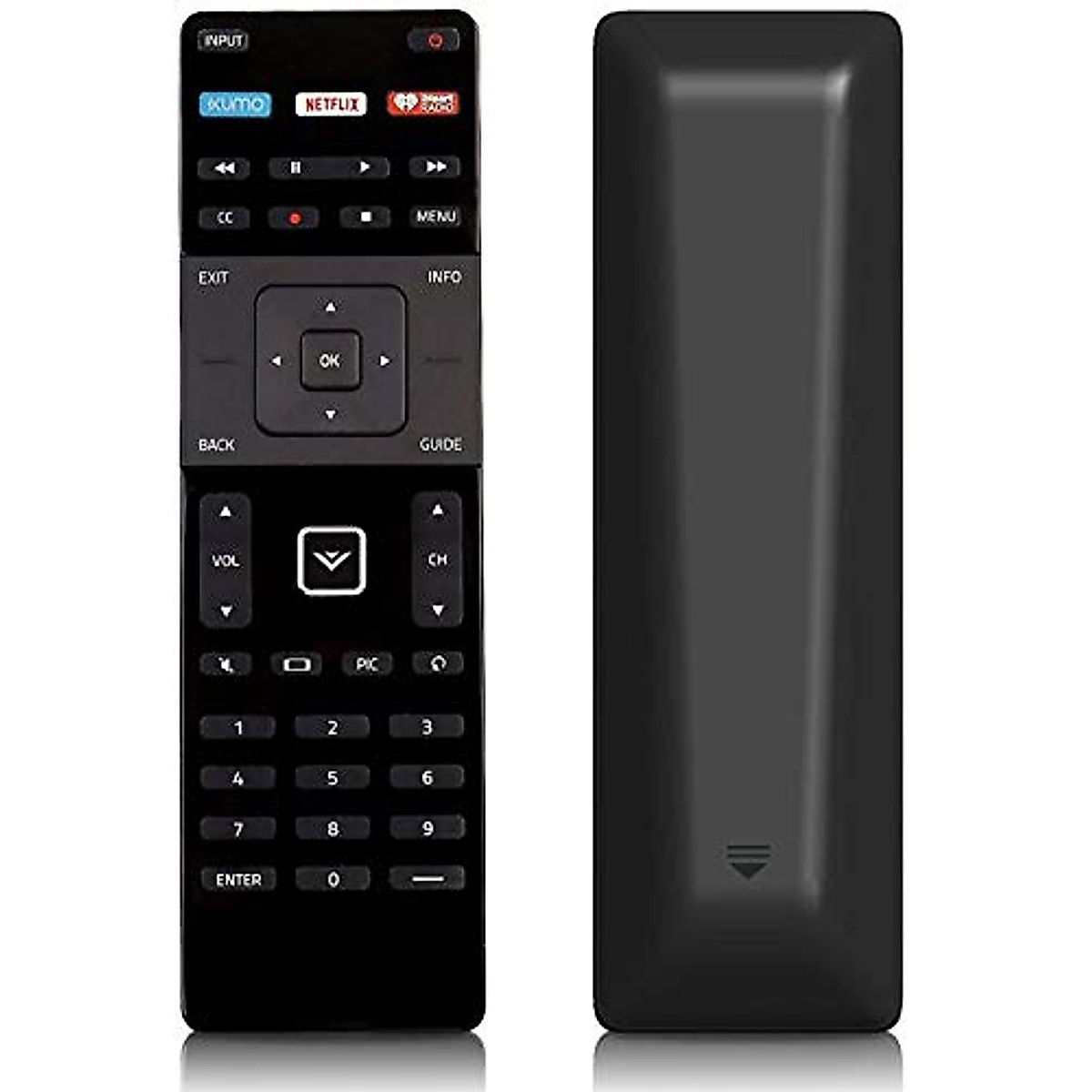 XRT122 Remote for VIZIO Smart TV D32-D1 D32H-D1 D32X-D1 D39H-D0 D40-D1 D40U-D1 D55U-D1 D58U-D3 D60-D3 D65U-D2 E32-C1 E32H-C1 E40-C2 E40X-C2 E43-C2 E48-C2 E50-C1 D40F-E1 E55-C1 E65-C3 E65X-C2 E70-C