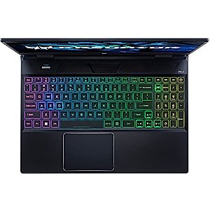 acer Predator Helios Gaming Laptop 2023 Newest, 15.6" FHD 165Hz Display, Intel Core i7-12700H, 64GB DDR5 RAM, 1TB SSD, NVIDIA GeForce RTX 3060 Graphics, Bluetooth, Wifi6, Windows 11 Home, Black