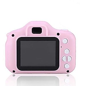 Mini Kids Camera Pink Camera Kids Camera for Girls 2.0in IPS Color Portable Children's Digital Camera with Photo,Video Function, HD 1080P Children Camera with Neck Lanyard for New Year