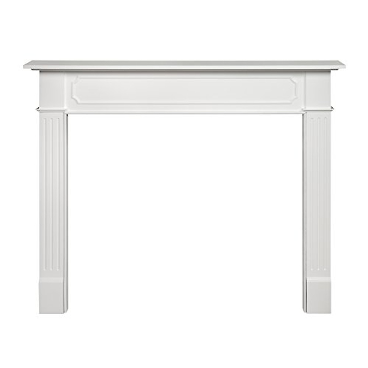 Pearl Mantels 520-48 Berkley Paint Grade Fireplace Mantel, 48-Inch, White, 48 Inch
