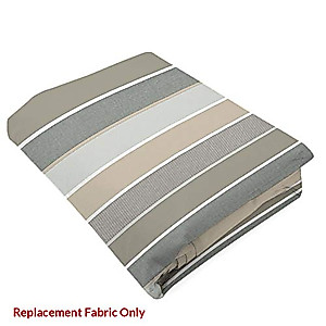 Garden Winds Tiverton (Series 3) Gazebo Replacement Canopy - Standard 350 - Stripe Stone
