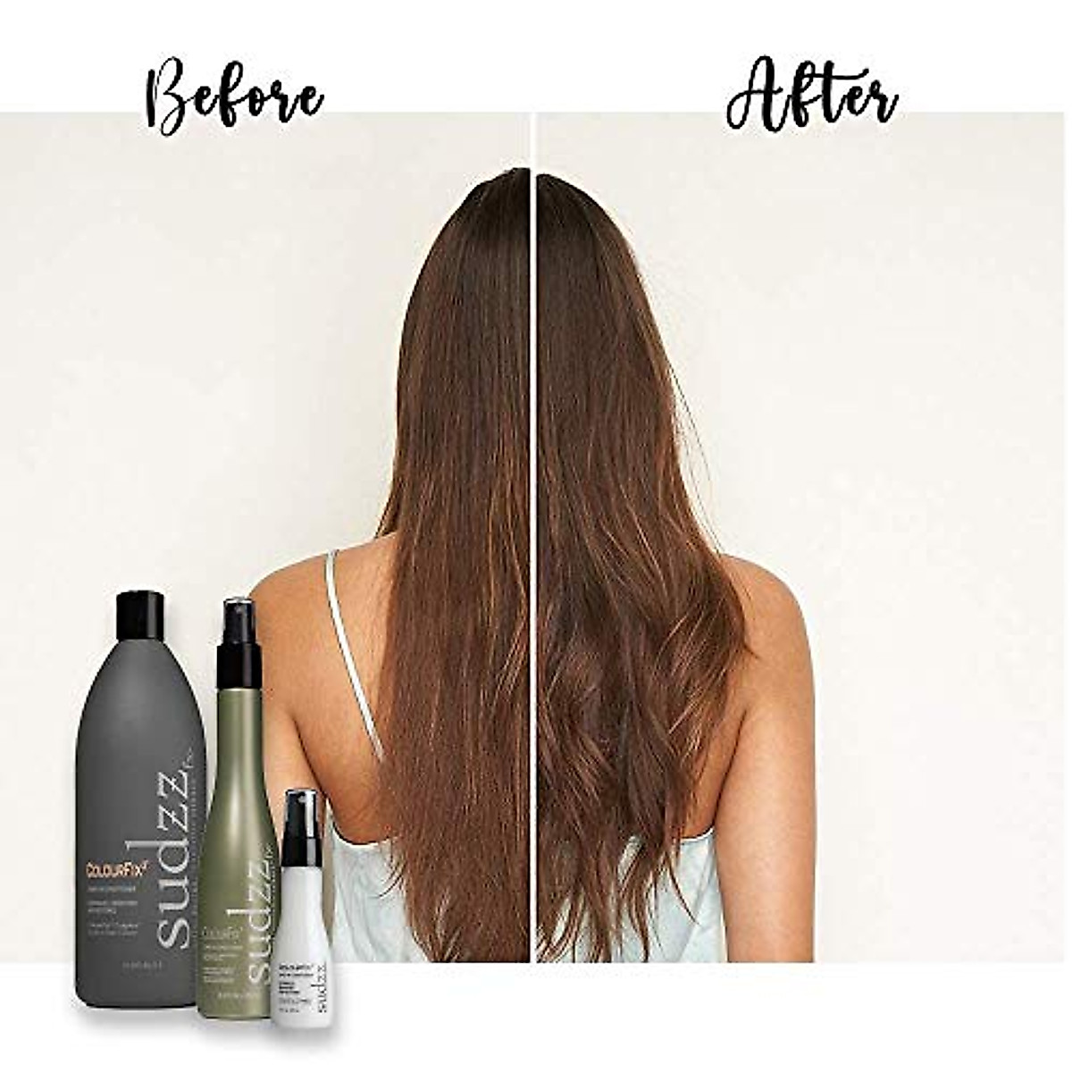 SUDZZFX ColourFix Leave-in Conditioner, 8.5 Fl Oz - Nourishing Conditioner for Growth, Color-Treated and Dry Damaged Hair - Deep Conditioner - Repair and Defend Hydrating Conditioner