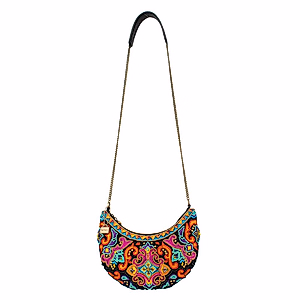 Mary Frances Womens Mary Frances Majorca Crossbody handbag, Multi, One Size US
