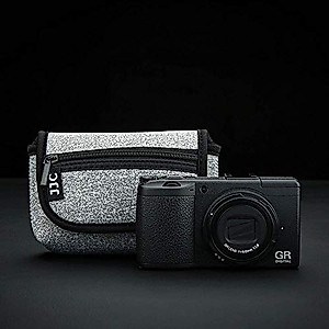 JJC Compact Camera Case Travel Pouch Sleeve for Sony ZV1F ZV-1F ZV1 ZV-1 RX100 VII VI VA W800 W830 WX350 Canon G7X G5X G9X SX740 Olympus TG-6 TG-5 TG-4 Fujifilm XP130 XP140 XP90 Ricoh GR III II & More