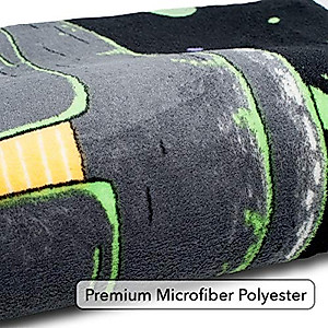 Rick and Morty Fresh Start Fleece Throw Blanket 45 x 60 Inches