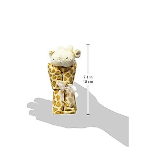 Angel Dear - Brown Giraffe, Cuddle Twins Blankie Set