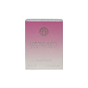 Versace Bright Crystal Eau De Toilette Cologne Miniature Size 0.17 Oz for Women