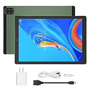 Airshi Tablet, Tablet Computer with Two Cameras 100-240V for Photos (US Plug)