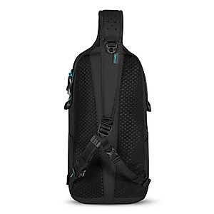 Pacsafe ECO 12L Anti Theft Sling Backpack, ECONYL Black