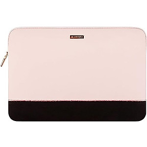 Comfyable Laptop Sleeve 13 Inch 14 Inch Compatible with 13 Inch MacBook Pro & MacBook Air M2 M1 & MacBook Pro 14 Inch M2 2023 M1- Water Resistant Cover Computer Case for Mac- Pink & Black
