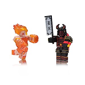Roblox Celebrity Collection - Heroes of Robloxia: Ember & Midnight Shogun Game-Pack [Includes Exclusive Virtual Item]