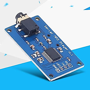 Uxsiya Music Play Board Accessory, 3.2-5.2V DC MP3 Module Simple Operation Adjustable Volume for Leonardo