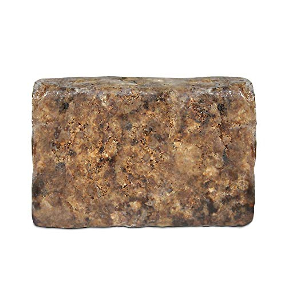 Premium African Black Soap - Pure 1 pound Bulk. Raw Organic Soap for Acne, Dry Skin, Rashes, Burns, Scar Removal, Face & Body Wash, From Ghana West Africa - Authentic African Moisturizer