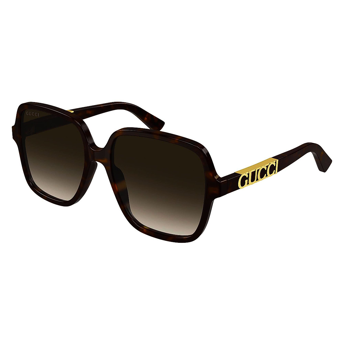 Gucci GG1189S 003 Havana/Brown Square Women's Sunglasses