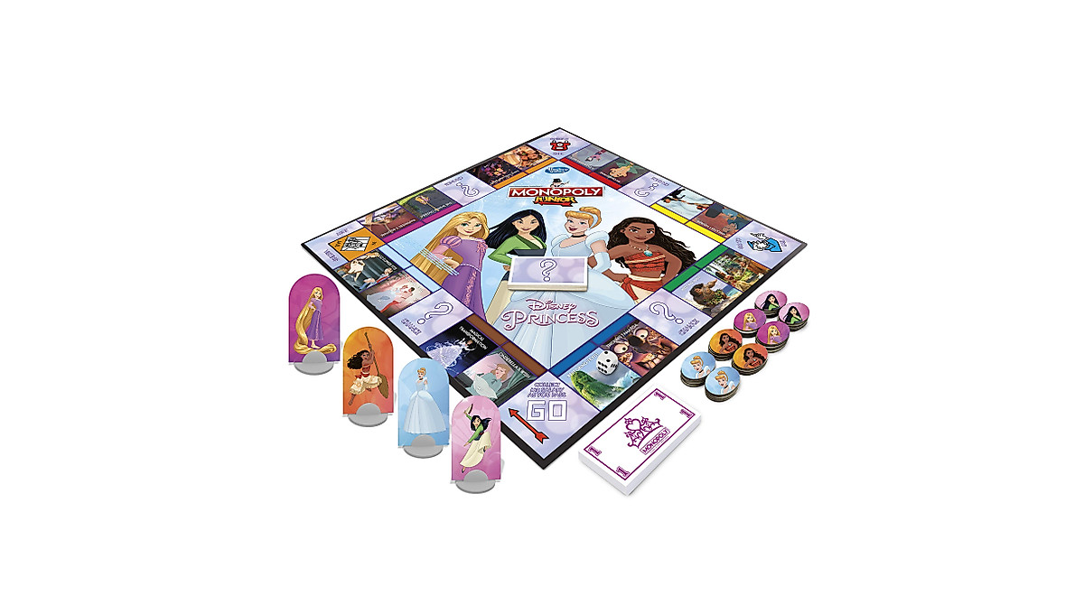 Monopoly Disney Princess Junior Board Game for Kids