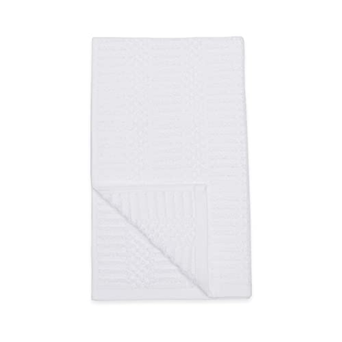 Amazon Basics 100% Cotton Kitchen Dish Towels, 26 x 16-Inch, Absorbent Durable Ringspun Cloth - 4-Pack, White